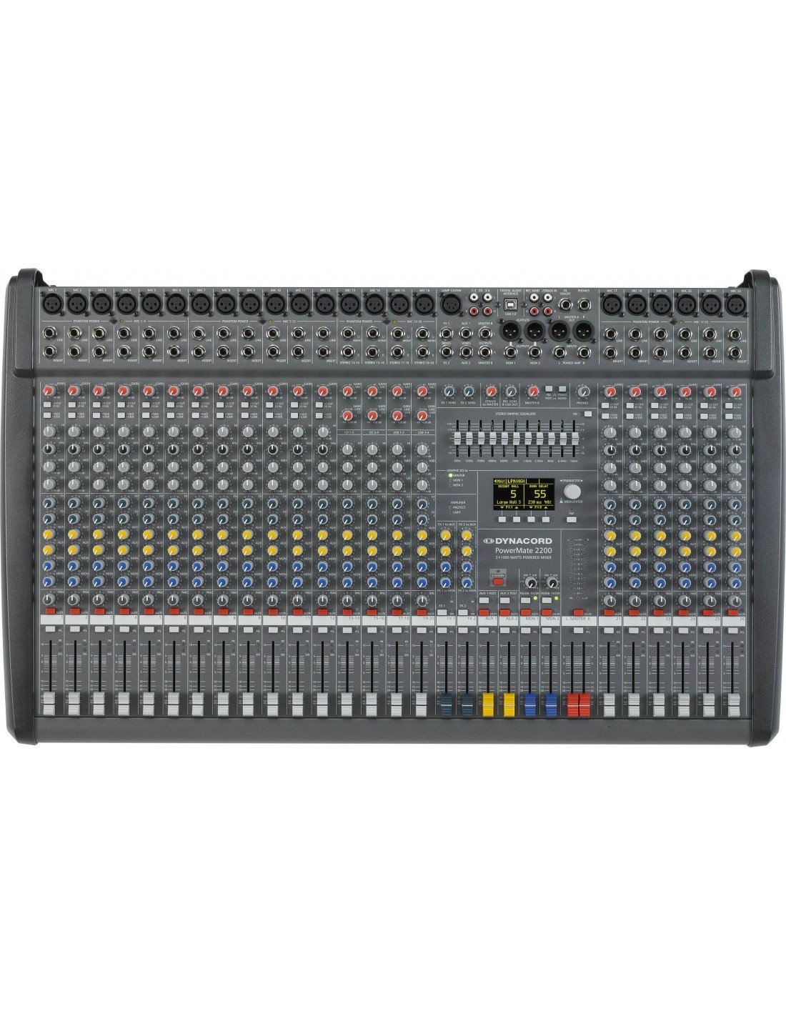 Comprar DYNACORD Mesa De Mezclas Autoamplificada Powermate 2200-3 Online | Stockmusical